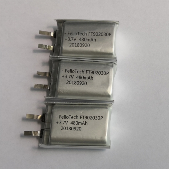 OEM/ODM 3.7V 480mAh lithium polymer battery 902030 with UL certificate ...